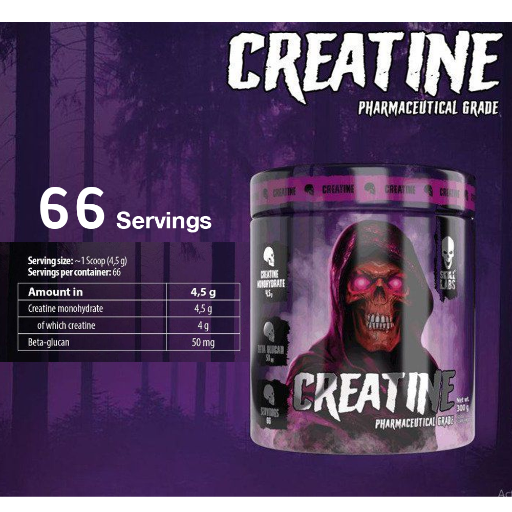 ვიტამინი - Skull Labs - Creatine Monohydrate