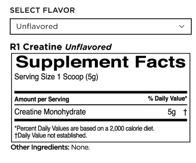 ვიტამინი - Rule 1 - Creatine Monohydrate