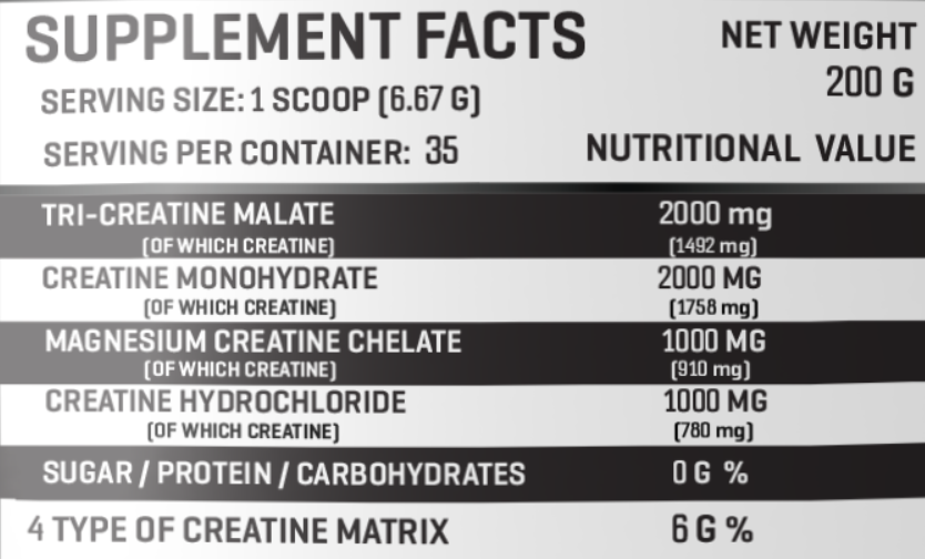 ვიტამინი - Vitamin Power - Creatine Complex